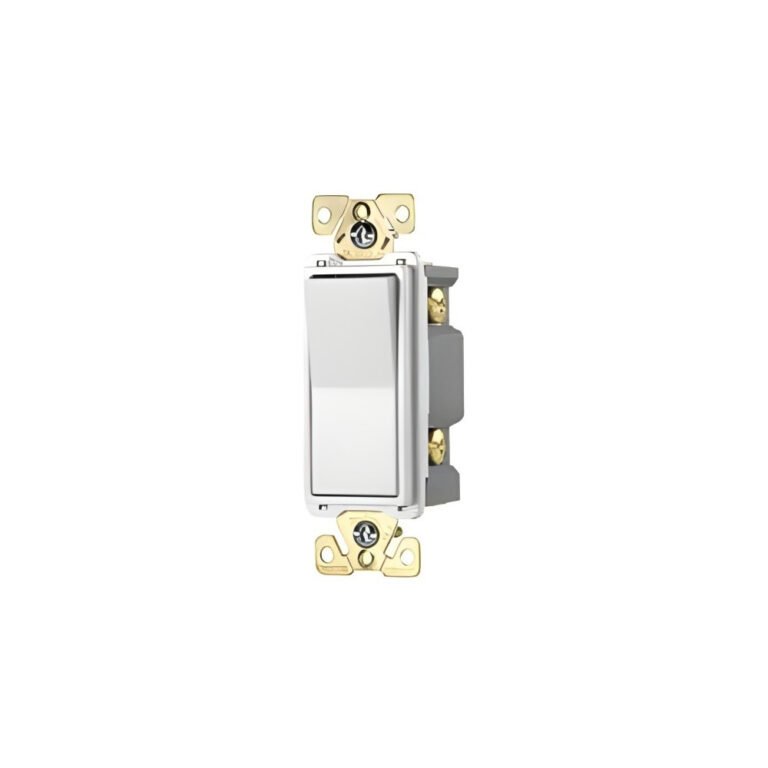 15A – Single Pole – Commercial Grade Decora Switch – 347v – White – BS ...