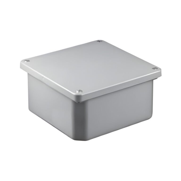 Junction Box – 6 Inch x 6 Inch x 4 Inch – PVC – BS Electricals