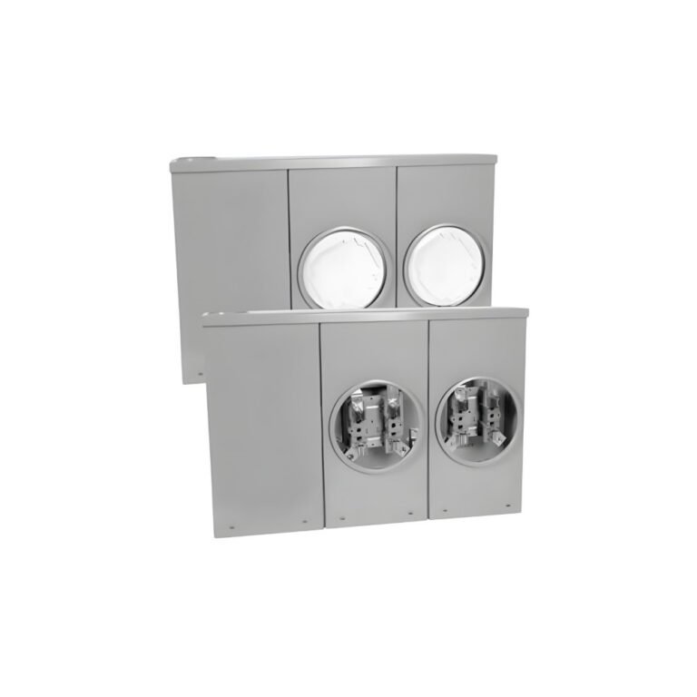 HYDEL – MULTIPOSITION METERBASE – 3 GANG, 200A MAIN, 100A PER POSITION ...